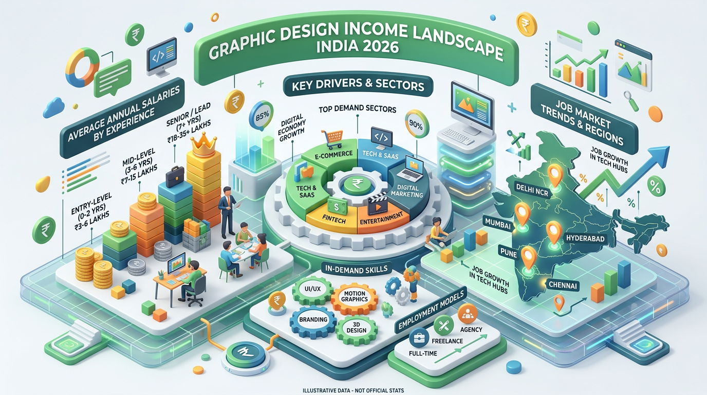 Earn Money From Graphic Design India 2026 | Complete Guide